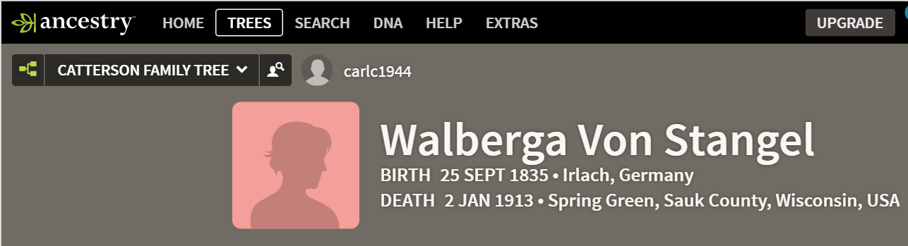 Was Walburga Stangl from a royal family? – Kraemer history